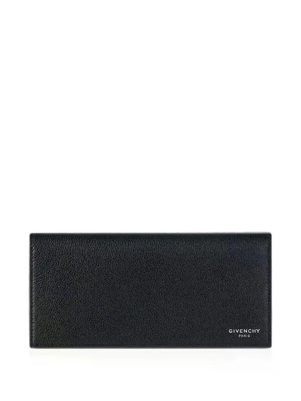 Givenchy Long Wallet In Grained Leather