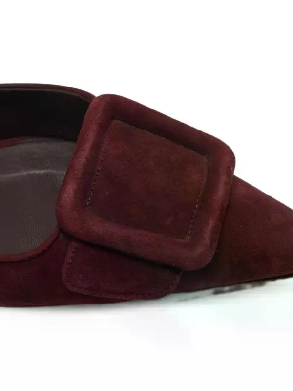 Manolo Blahnik Maysale Pointed-toe Mules