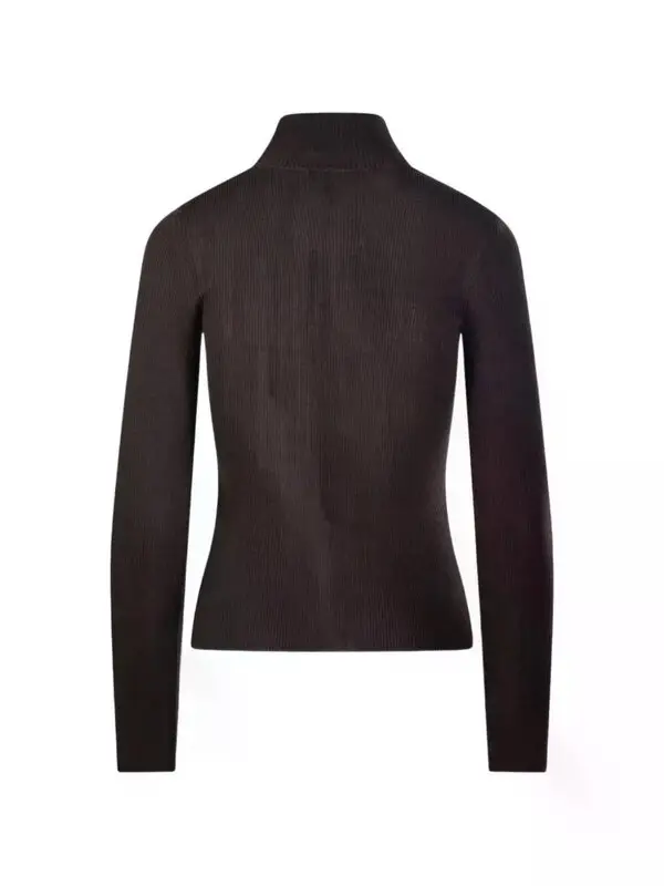 Max Mara Ribbed-knit Roll-neck Sweater