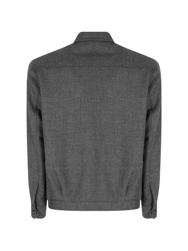 BRIGLIA 1949 Bill Zip-up Collared Jacket