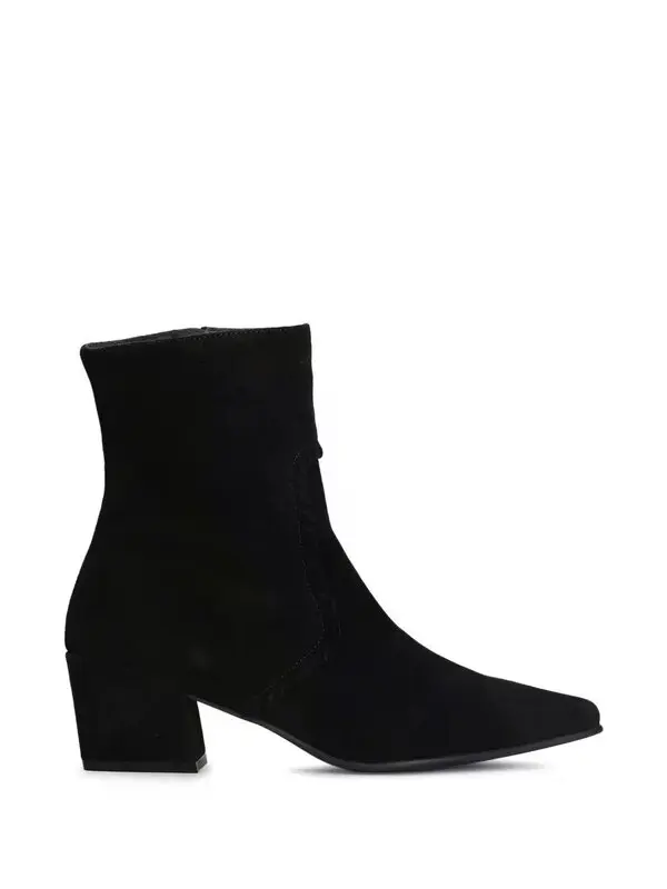 PEDRO MIRALLES Rafaela Braided-trim Ankle Boots - Black