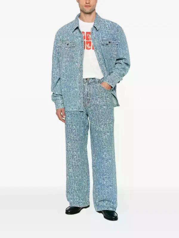 DAILY PAPER Jacquard-pattern Jeans