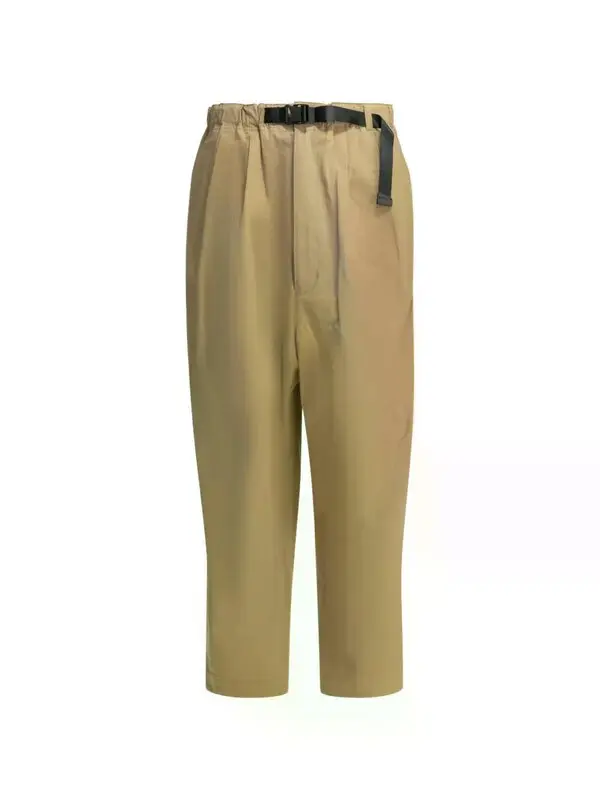 Comme Des Garçons Buckled Elasticated-waist Trousers