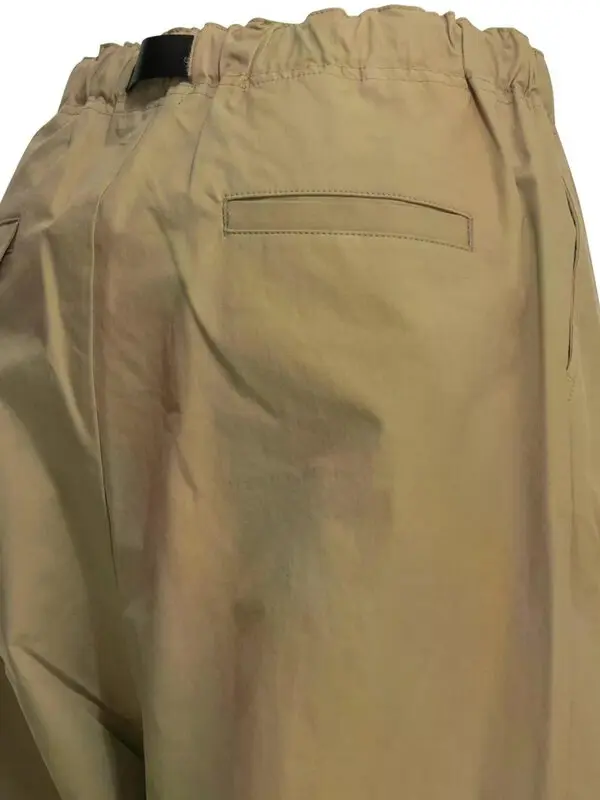 Comme Des Garçons Buckled Elasticated-waist Trousers