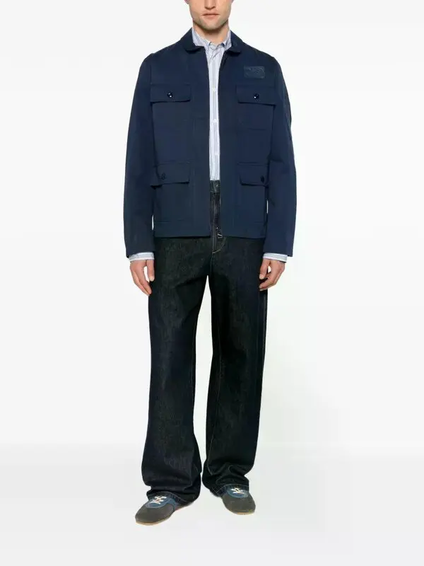 Kenzo Flying Boke Multi-pocket Shirt Jacket