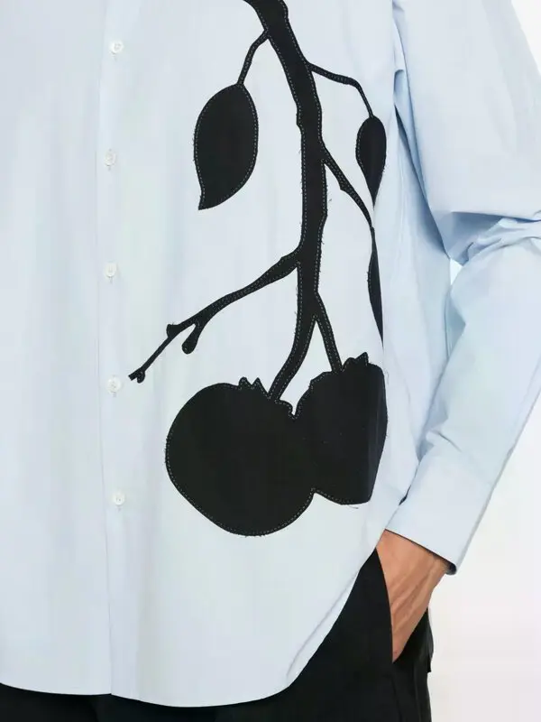 JW Anderson Persimmon-patch Shirt
