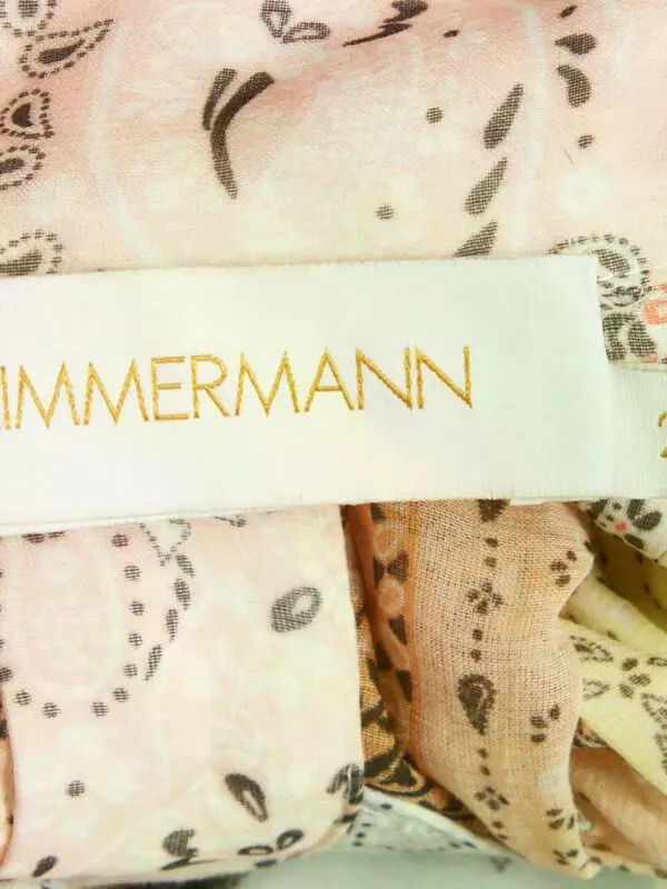 Zimmermann Matchmaker Lantern Midi Dress