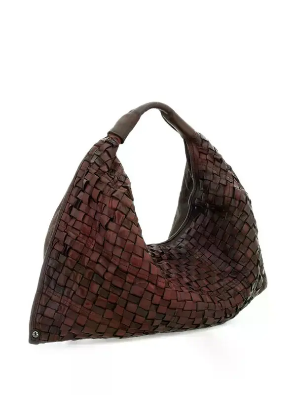 CAMPOMAGGI Atena Woven Shoulder Bag