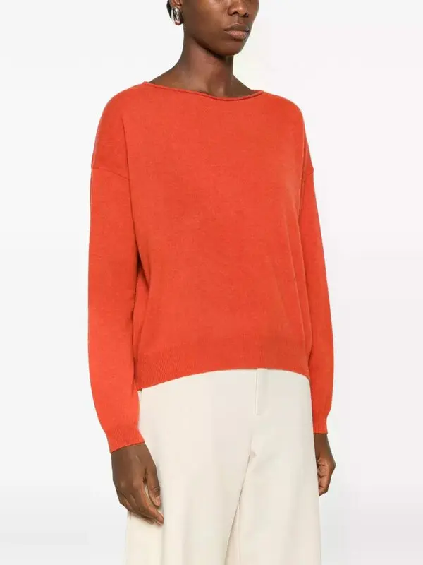 C.T.PLAGE Boat-neck Cashmere Sweater