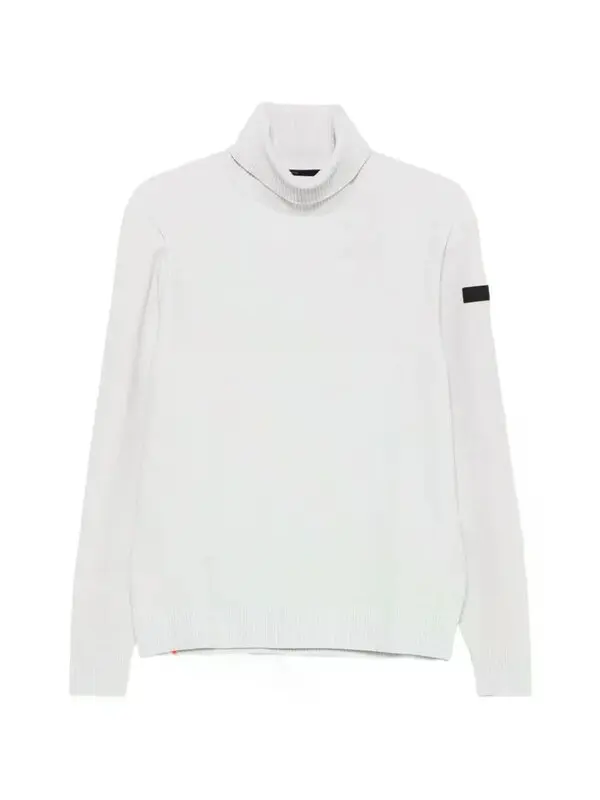 RRD Roll-neck Logo-patch Sweater