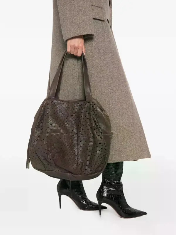MIALUIS Riri Taipan Leather Shoulder Bag