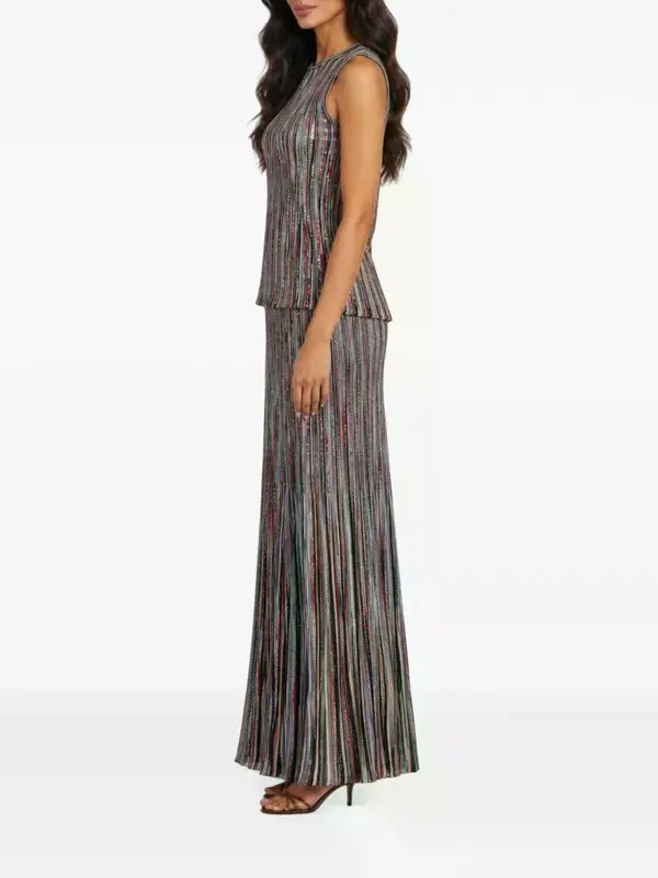 Missoni Sequin-embellished Vertical-stripe Skirt