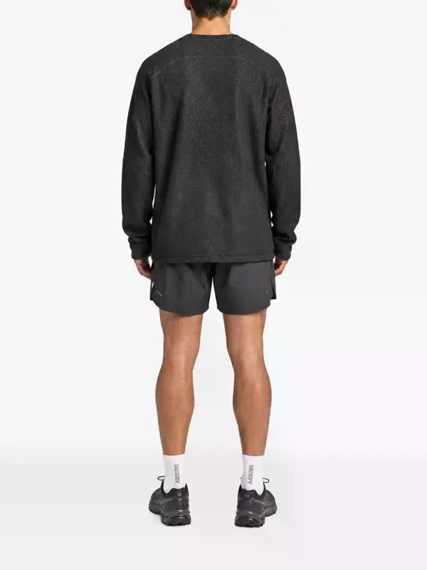 Satisfy Waffle-knit Raglan-sleeve Sweater
