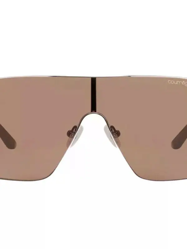 COURREGES 24 Pilot-frame Sunglasses - Silver