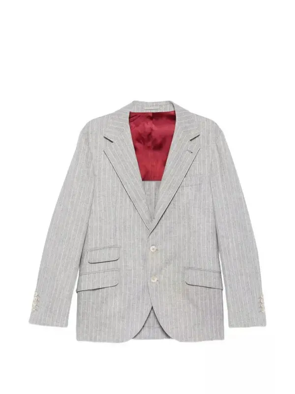 Brunello Cucinelli Pinstripe-pattern Single-breasted Suit