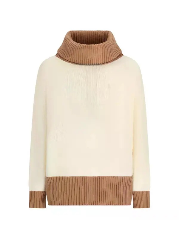 Herno Wool Colour-block Jumper