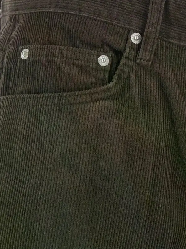 DUNST Corduroy Straight-leg Trousers