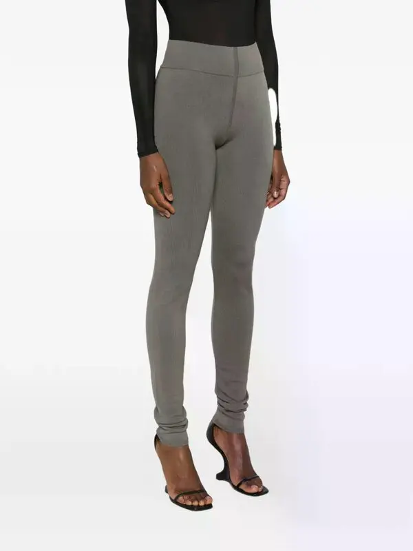 Rick Owens High-waisted Knitted Legging