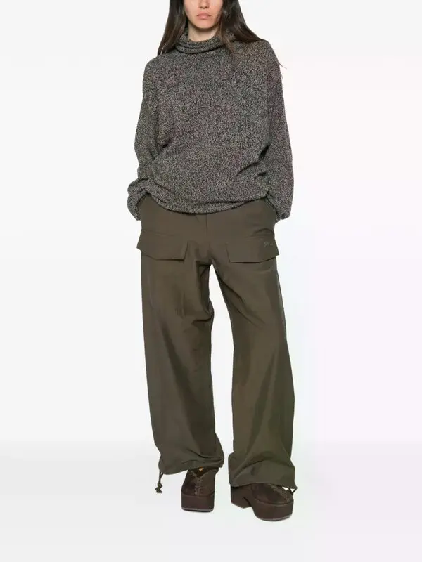 BASERANGE Kem Mock-neck Marl-knit Sweater