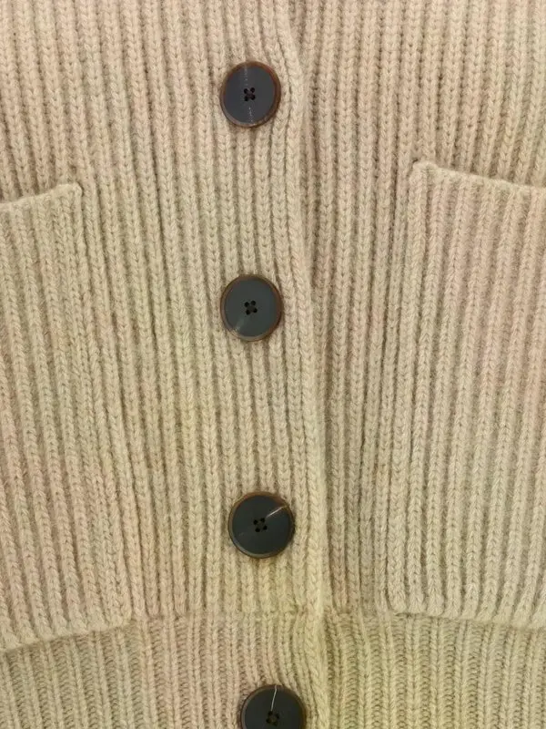 Tory Burch Cropped Wool Cardigan