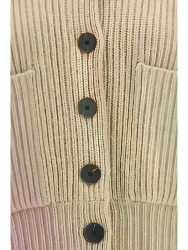 Tory Burch Cropped Wool Cardigan