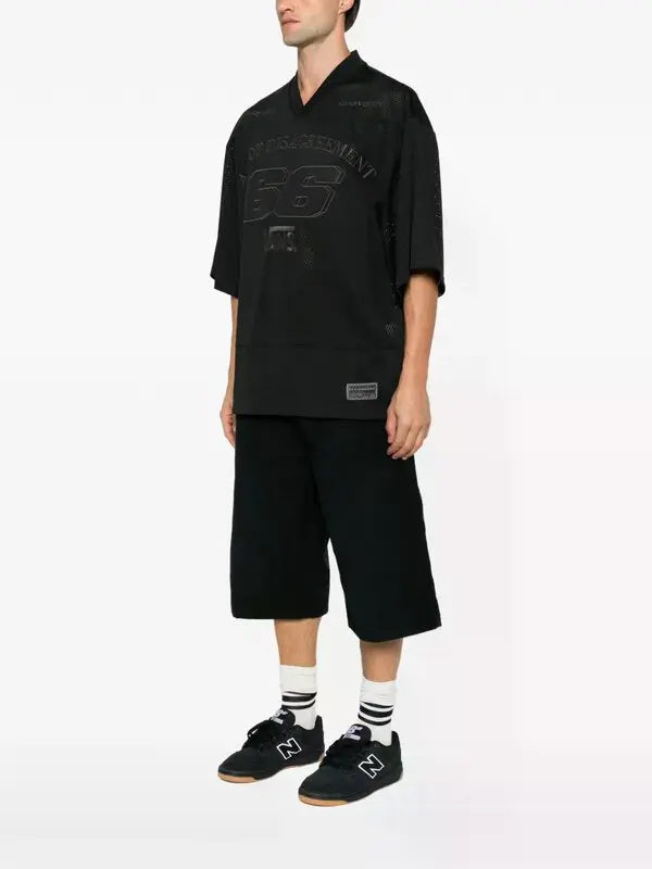 VANS Logo-patch Mesh T-shirt