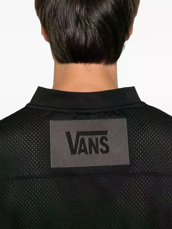 VANS Logo-patch Mesh T-shirt