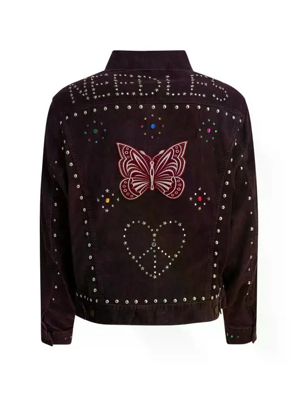 Needles Stud-embellished Corduroy Jacket