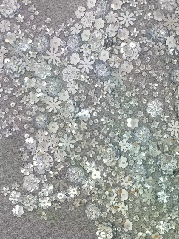 Essentiel Antwerp Sequin-embellished Floral-patch Sweatshirt