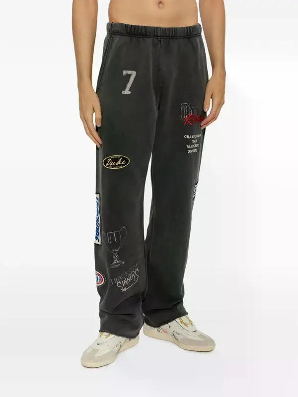 DUKE + DEXTER Dr4 Patch-detail Track Pants