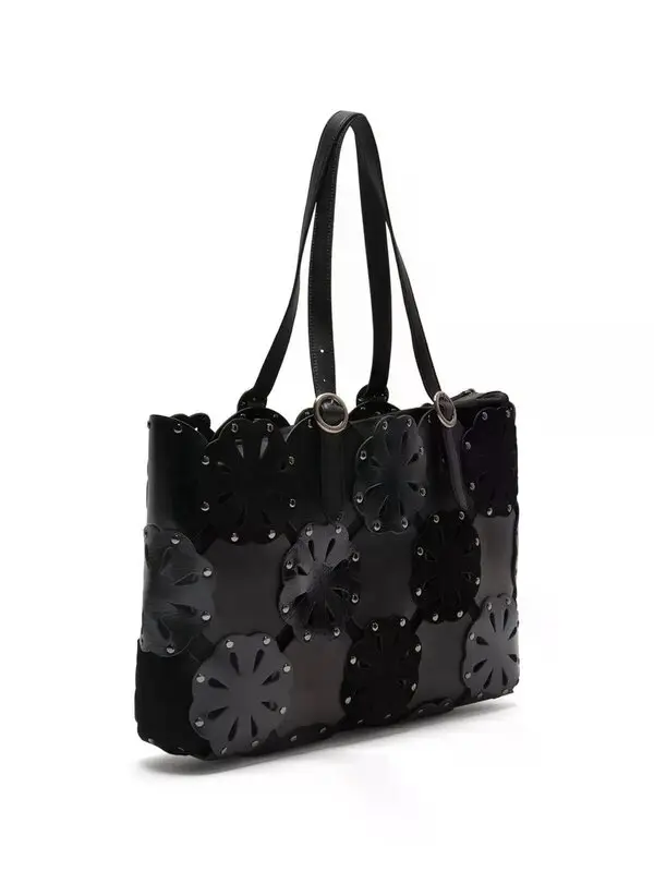 Malìparmi Die-cut Floral-stud Tote Bag