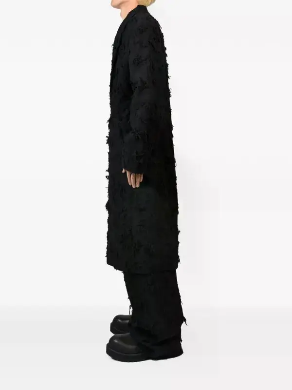 FILTH Boro-jacquard Officer Coat