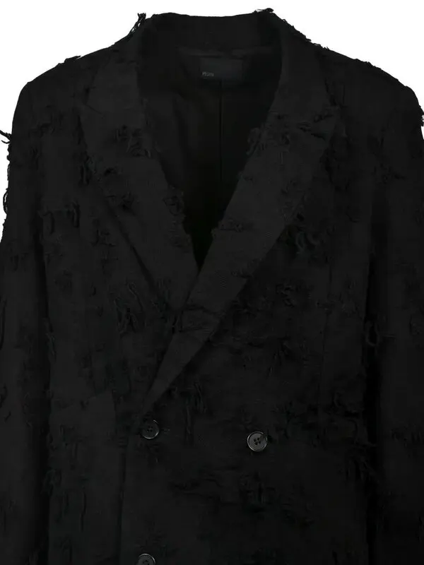 FILTH Boro-jacquard Officer Coat