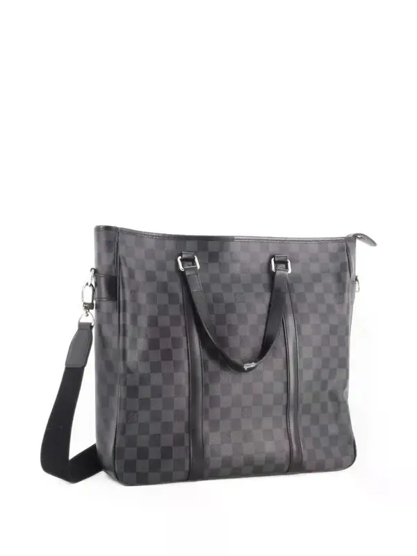 LOUIS VUITTON Tadao Handbag Damier Graphite Mm Tote Bag