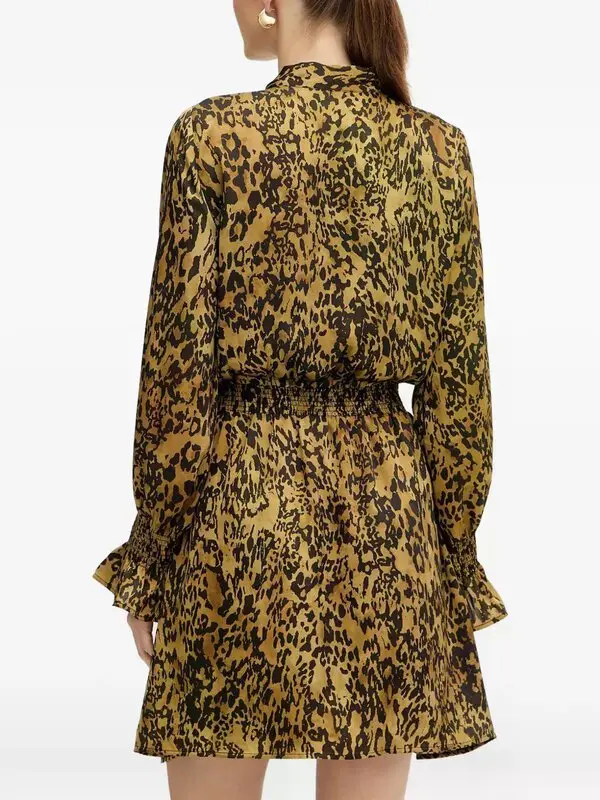 MORGAN Animal-pattern Mini Dress