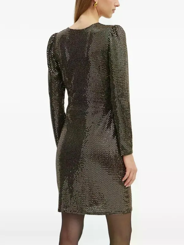 MORGAN V-neck Mini Dress