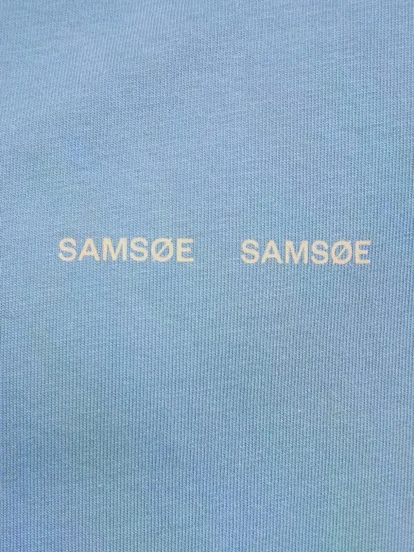 Samsøe Samsøe Norsbro Crew-neck T-shirt - Blue