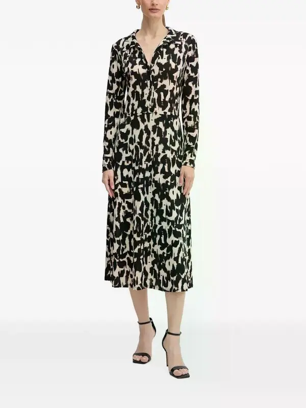 MORGAN Collar Button Dress