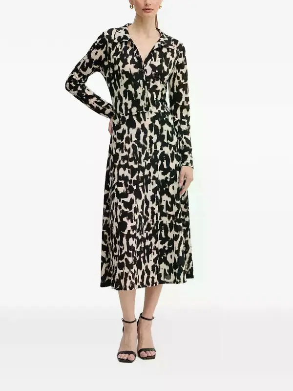 MORGAN Collar Button Dress