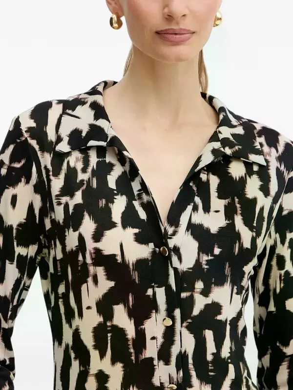 MORGAN Collar Button Dress