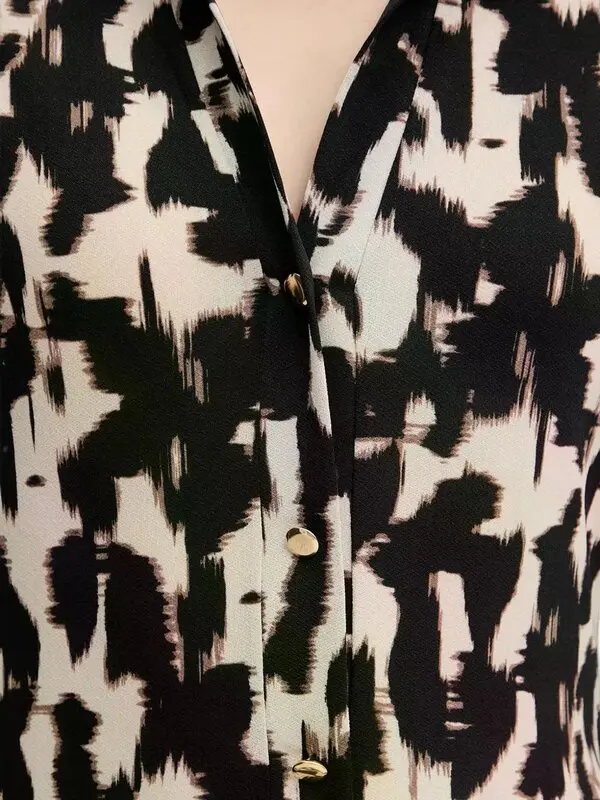 MORGAN Collar Button Dress