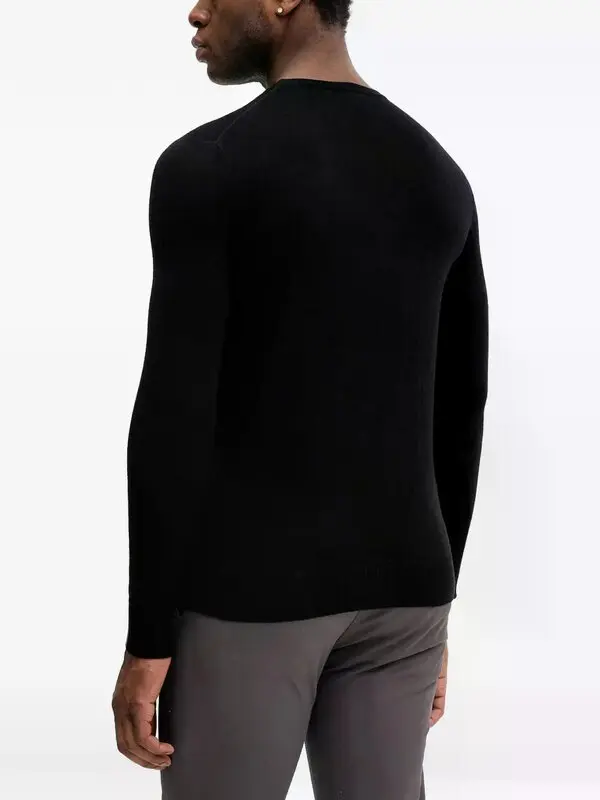 MOS MOSH Cuff-trim Knitted Sweater