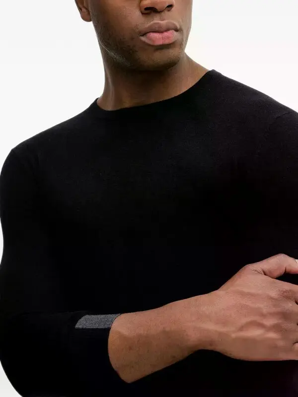MOS MOSH Cuff-trim Knitted Sweater