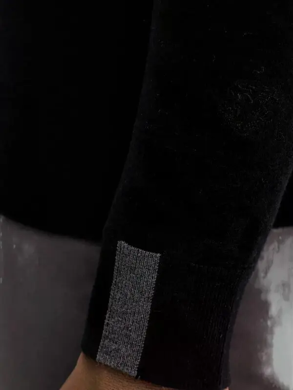 MOS MOSH Cuff-trim Knitted Sweater