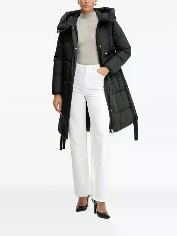 SILVIAN HEACH Ribbed Mock-neck Long-sleeve Top