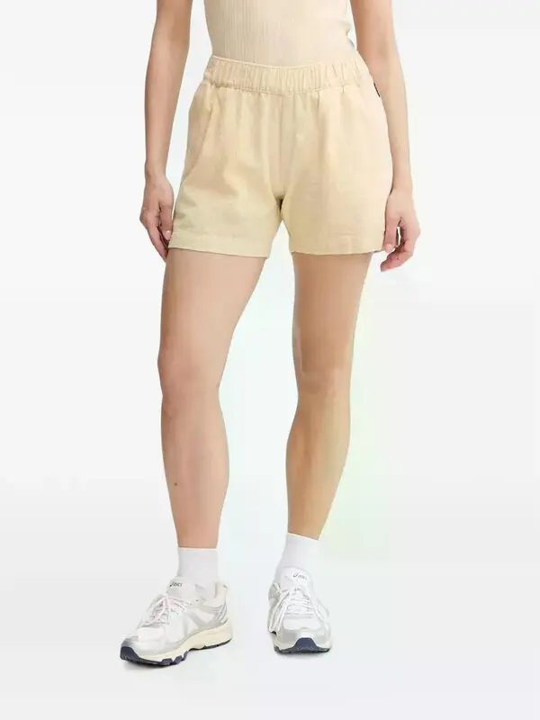 PICTURE ORGANIC CLOTHING Logo-patch Elasticated Shorts - Neutrals