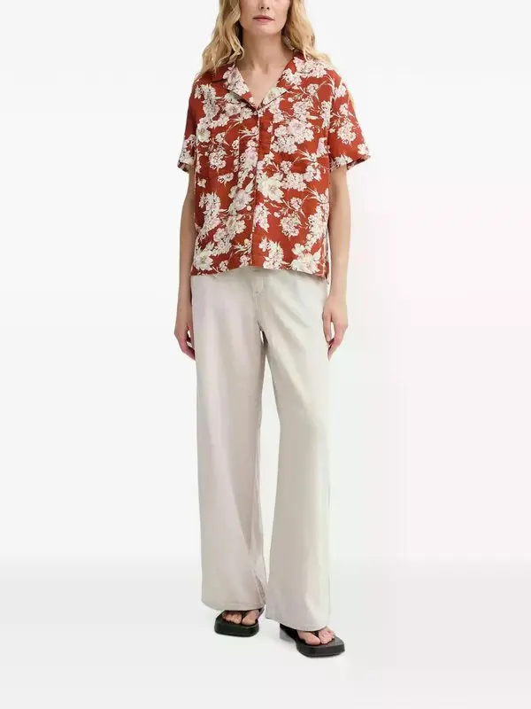 LEVI'S Floral-print Chest-pocket Shirt
