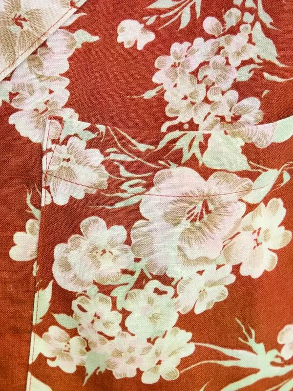 LEVI'S Floral-print Chest-pocket Shirt