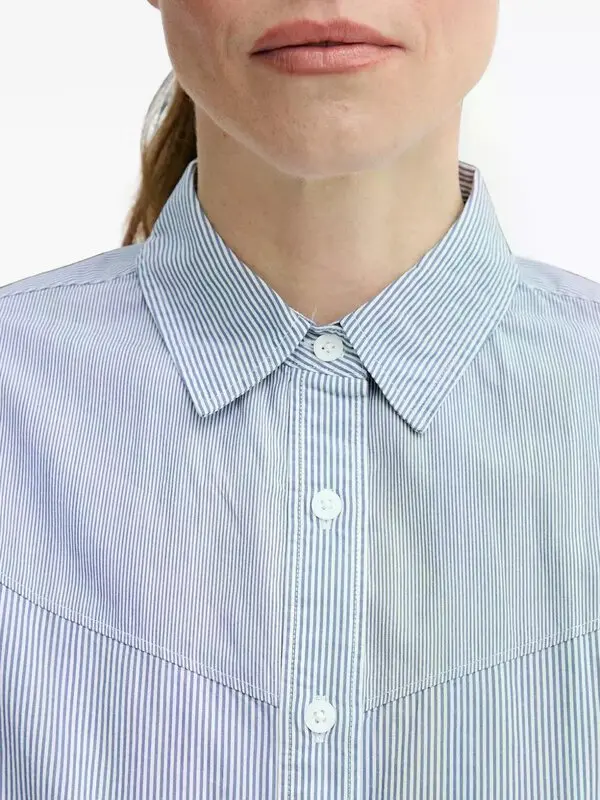 LEVI'S Harlie Pieced Vertical-stripe Shirt