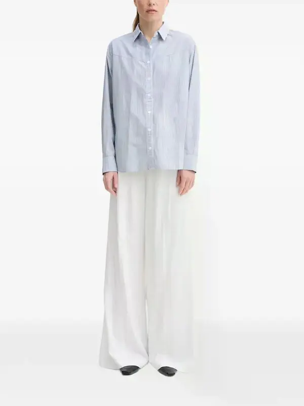 LEVI'S Harlie Pieced Vertical-stripe Shirt